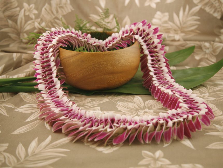 Tuberose Lei - With Our Aloha